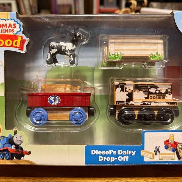 Thomas & Friends | Toys | Thomas Friends Dairy Delivery Train Set Red ...